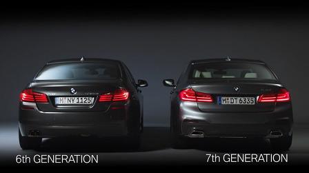 BMW 5시리즈 F10 vs G30 외형 비교 +_+ - 보배드림 시승기/배틀/목격담
