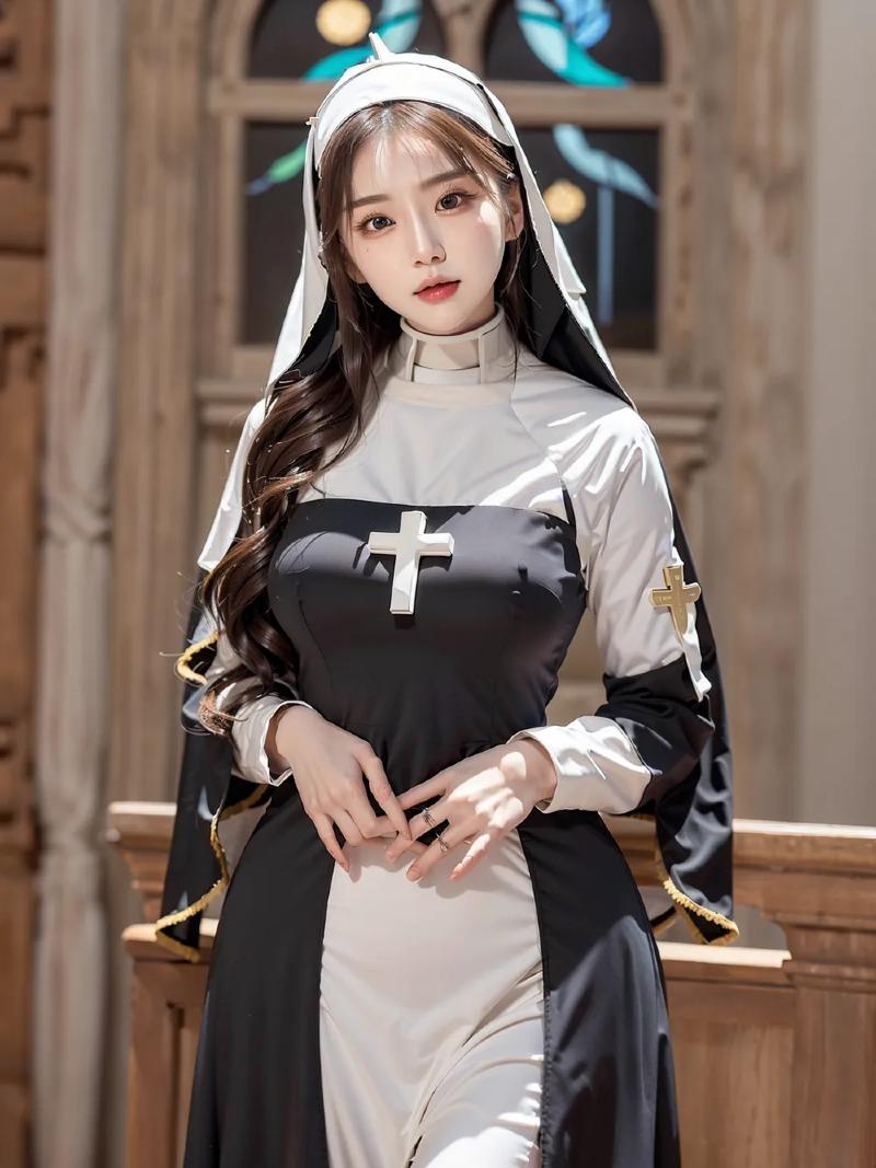 ㅇㅎ)AI:종교를 바뀌게 만드는 성스러운그녀.jpg | 보배드림 레이싱모델