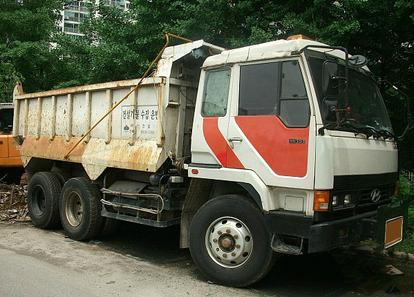 현대91A 빨간문짝 15톤 덤프 | 보배드림 트럭/버스/중기