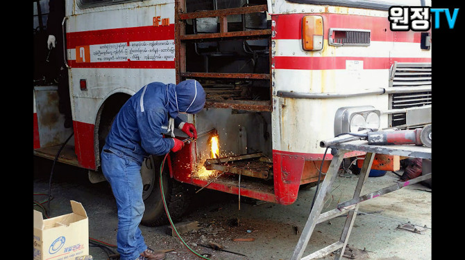 1981" BF101 버스, 미얀마 역수입하여 박물관 보내기!_버스복원 - 보배드림 트럭/버스/중기