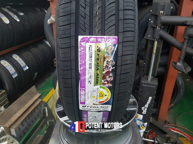 [포텐모터스]그랜저HG 225 55 17 넥센 N FERA AU5 장착후기 | 보배드림 장착시공사진