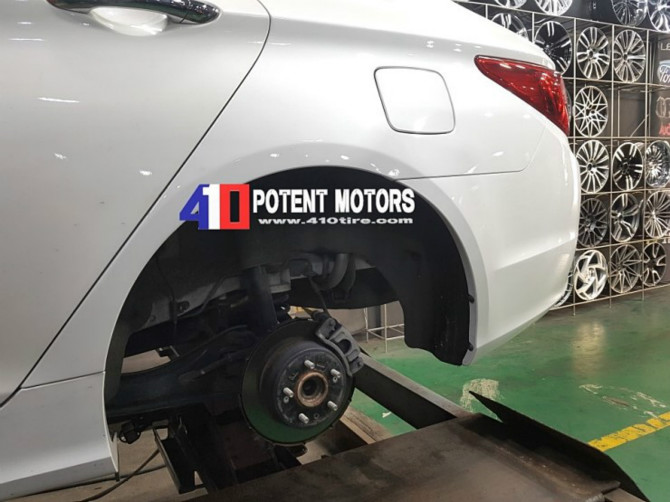 [포텐모터스] YF소나타 225 45 18 넥센 N FERA AU5 장착후기 | 보배드림 장착시공사진