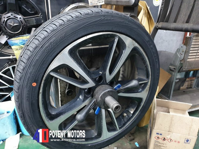 [포텐모터스] i40 225 45 18 넥센 N FERA AU5 장착후기 | 보배드림 장착시공사진