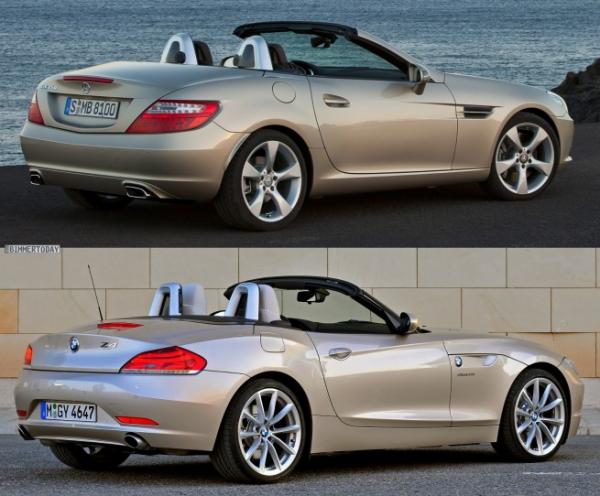 Mercedes SLK R172 vs. BMW Z4 E89 - 보배드림 자동차사진/동영상