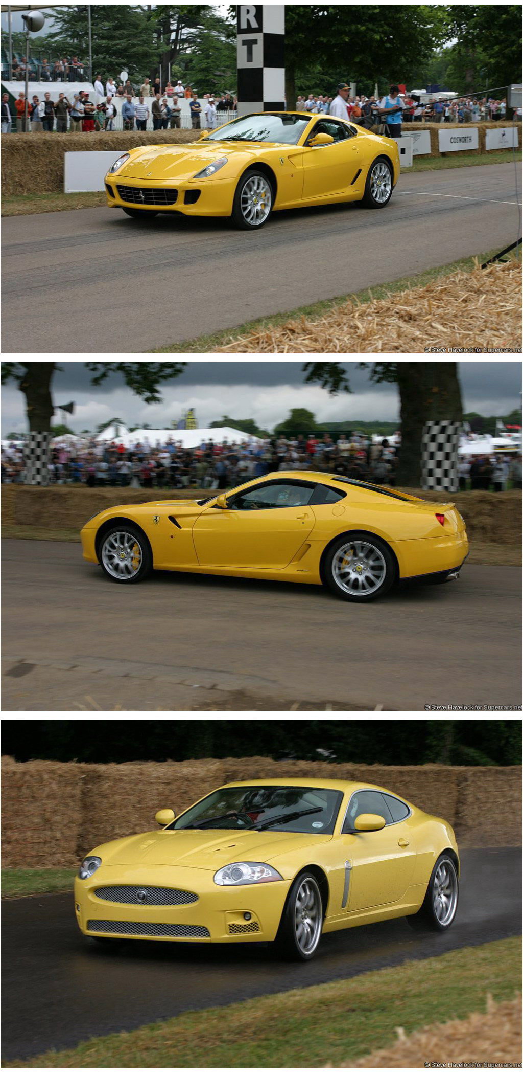 페라리 599 GTB, 재규어 XKR, 프로드라이브 P2 | 보배드림 자동차사진/동영상