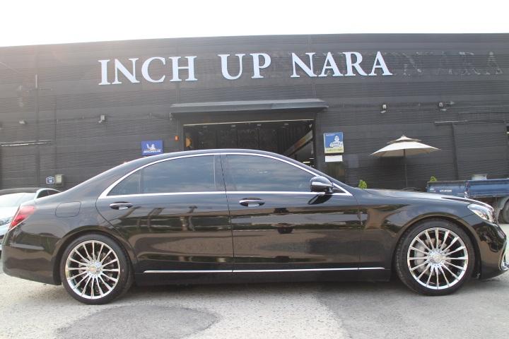 ★인치업나라★ 20인치 벤츠 S65 AMG 크롬 벤츠 S222 장착 | 보배드림 장착시공사진