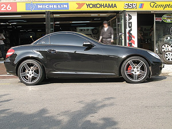 [협력업체]amg styling-7(type) clk 18인친 장착사진 | 보배드림 장착시공사진