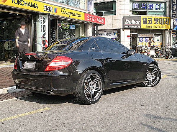 [협력업체]amg styling-7(type) clk 18인친 장착사진 | 보배드림 장착시공사진