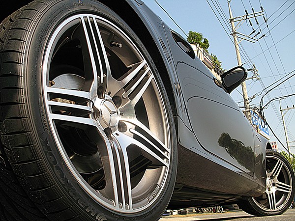 [협력업체]amg styling-7(type) clk 18인친 장착사진 | 보배드림 장착시공사진