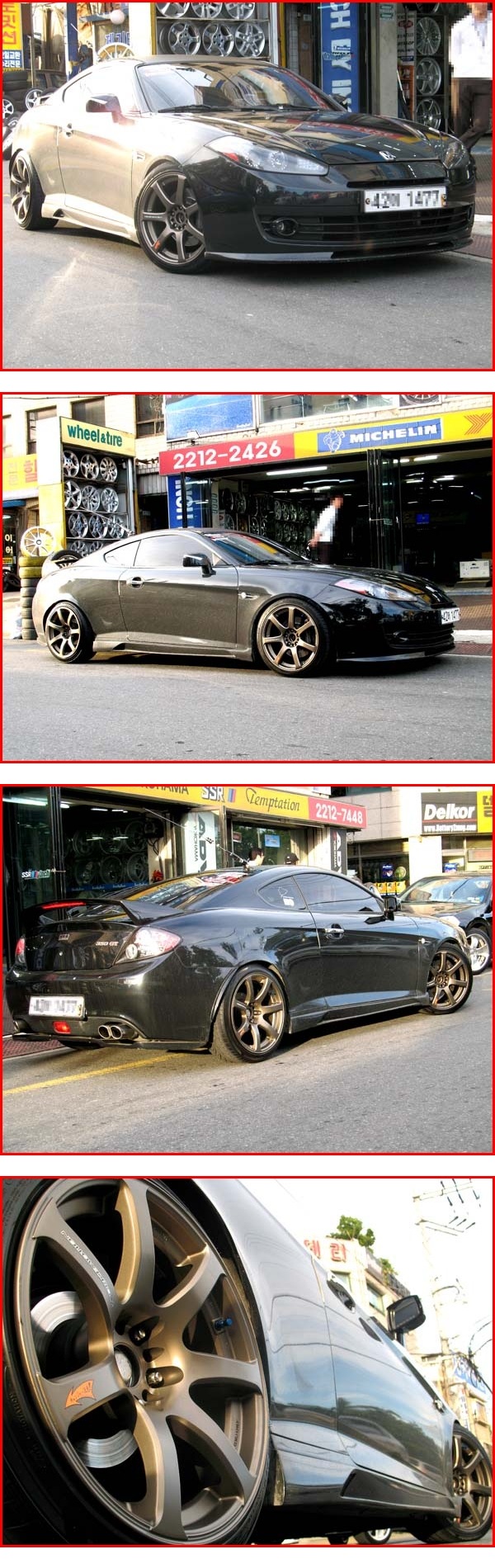 [보배드림]work xt-7(브론즈) 투스카니 18인치 장착사진 | 보배드림 장착시공사진