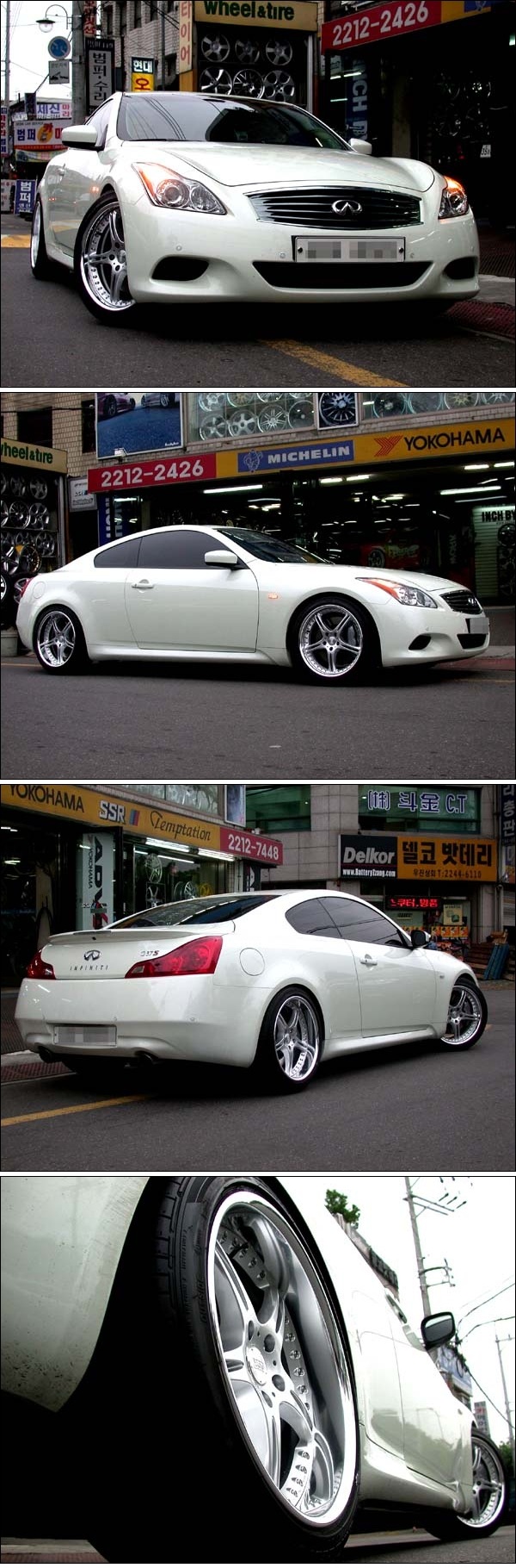 ssr gt-3(실버) 인피니티 g37 19인치 장착사진 - 보배드림 장착시공사진